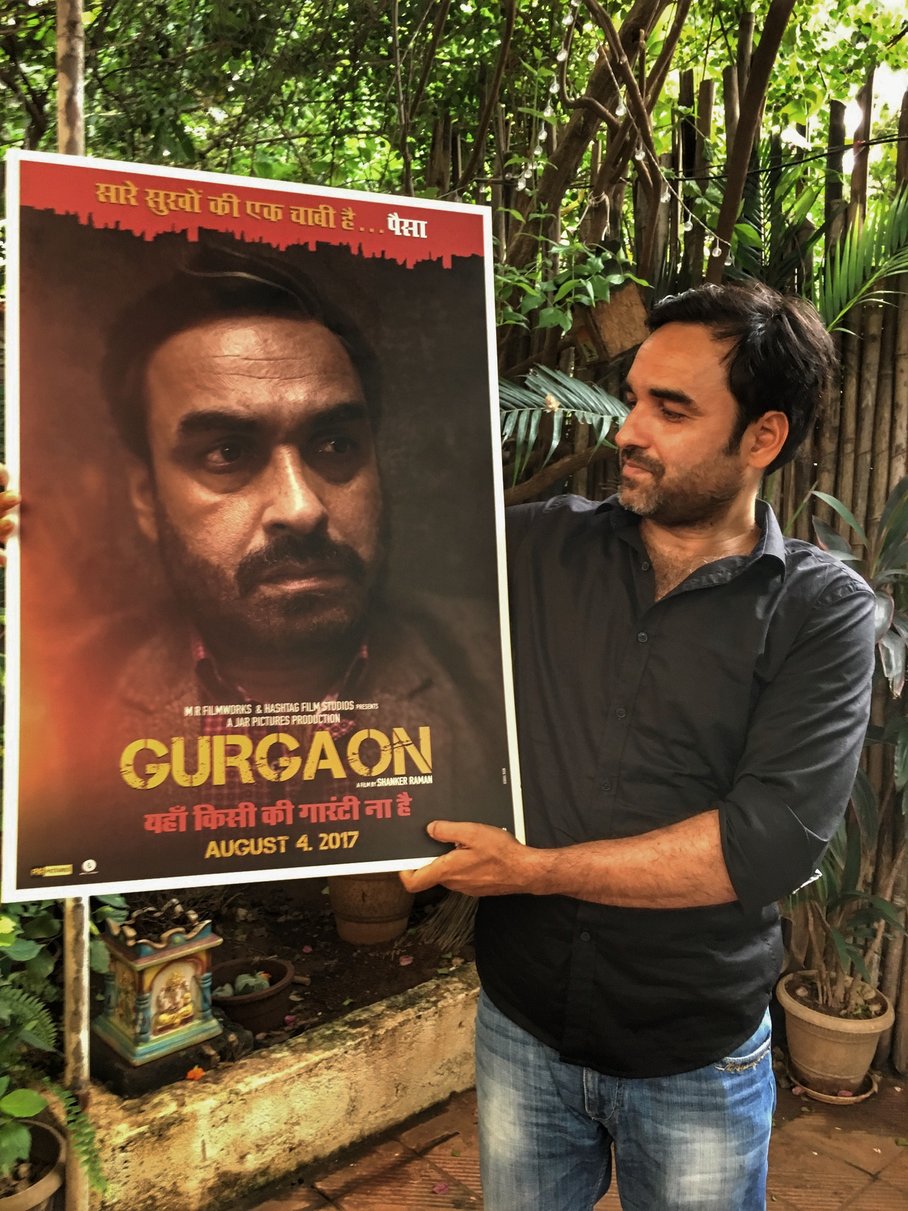 Pankaj Tripathi Launches Gurgaon Poster
